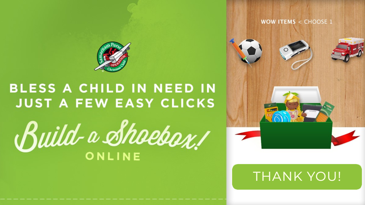 Build a Shoebox - Paramount Baptist Church